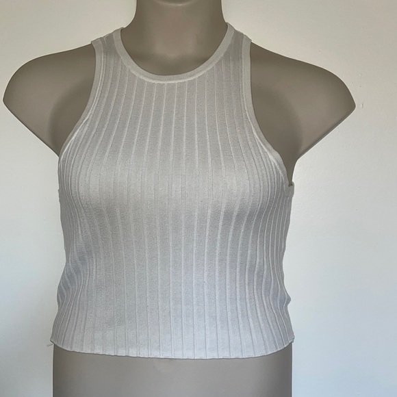 H&M | Tops | Hm Women Crop Tank Top | Poshmark